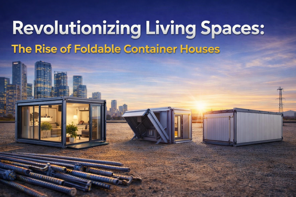 Foldable Container Houses: Future of Sustainable, Modular & Mobile ...